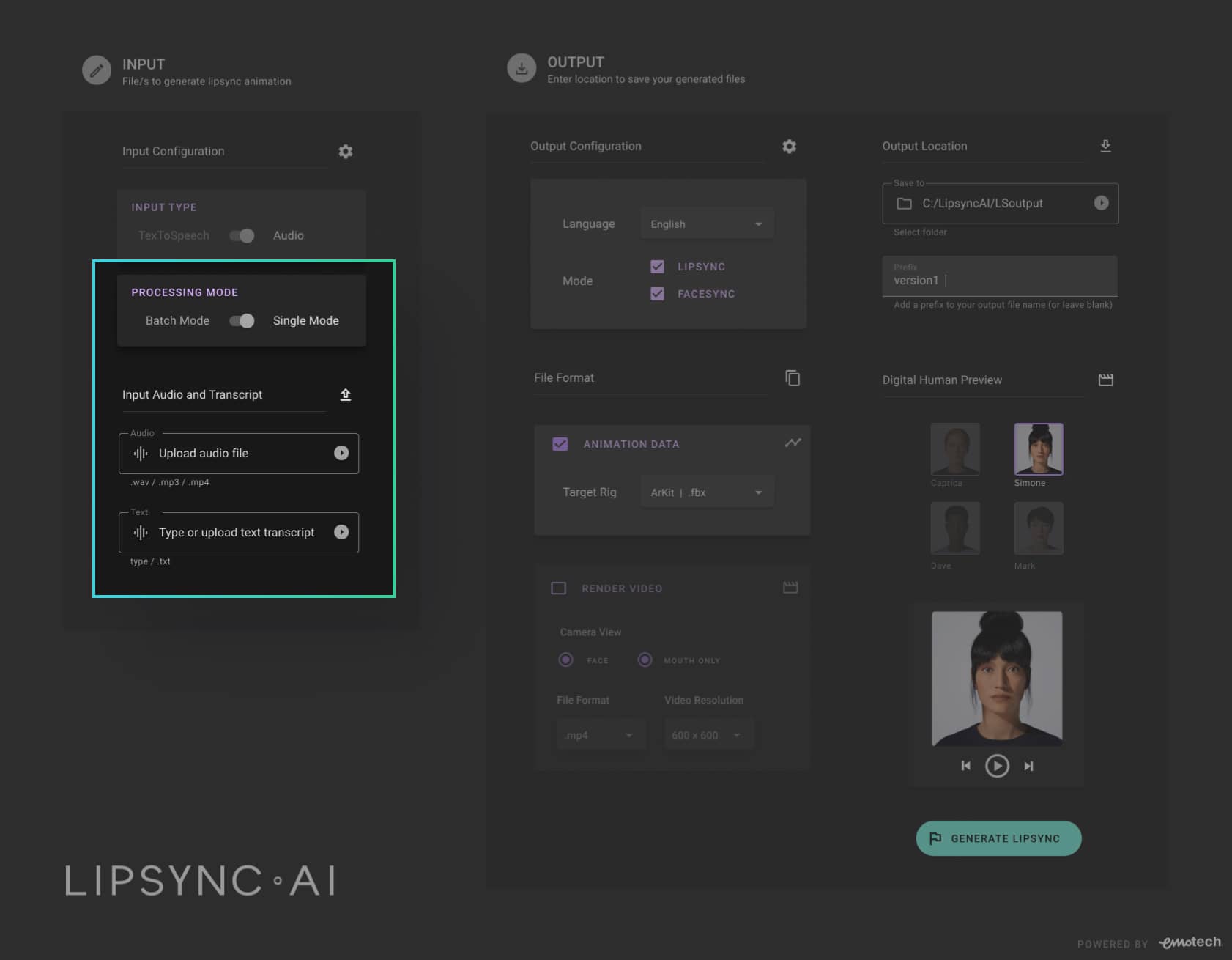 SYNC.AI | Emotech